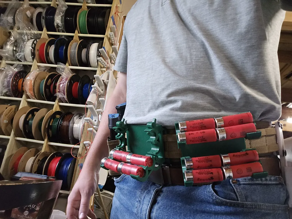 8x12g Shell Quad Loading Caddy - Free 3D Print Model - MakerWorld