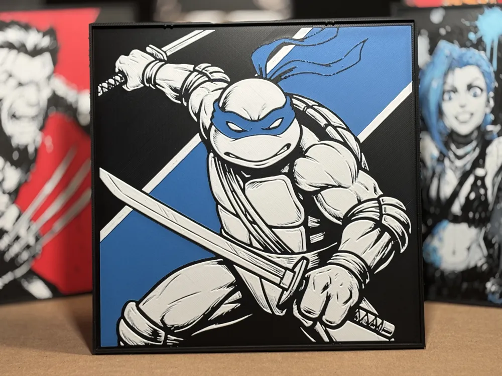 Teenage Mutant Ninja Turtles - Free 3D Print Model - MakerWorld
