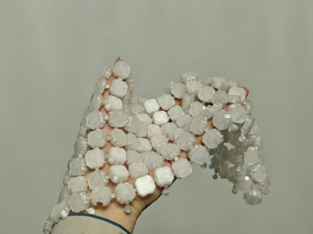 Modular 3D Printed Fabric - Free 3D Print Model - MakerWorld