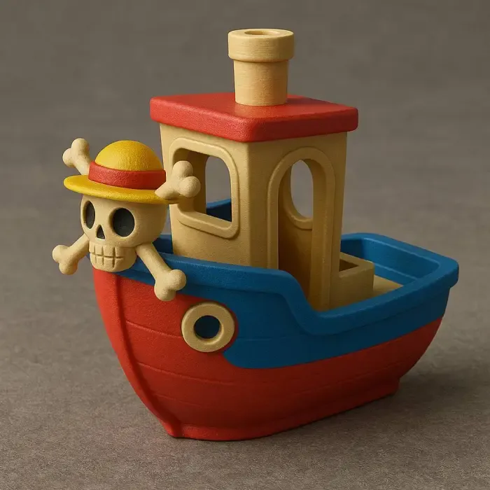 Benchy de One Piece - Modelo de impresión 3D gratuito - MakerWorld