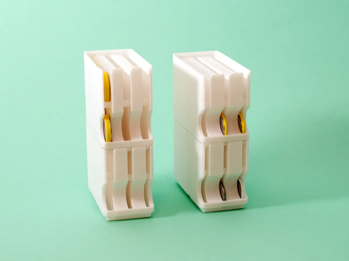 Stackable Gridfinity Coin Battery Holder - Free 3D Print Model - MakerWorld
