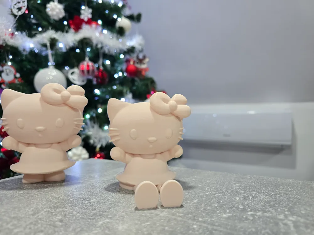 Articulated Hello Kitty by 3Devil MakerWorld: Download Free 3D Models