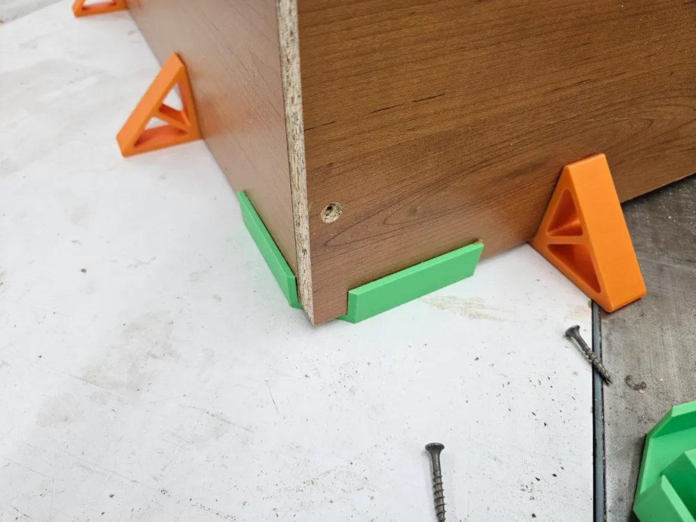 Panel stand support helpers - Imperial 1/4-1 inch by Darren MakerWorld ...