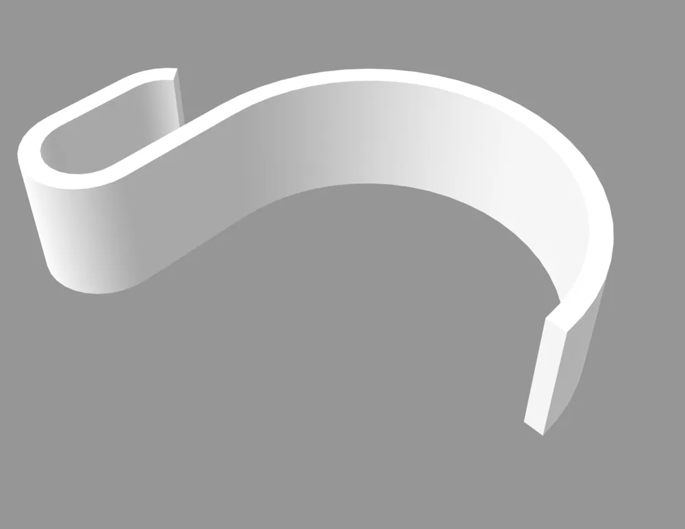 HDMI Cable Hanger Clip for Tv mount by LuHi Admin - MakerWorld