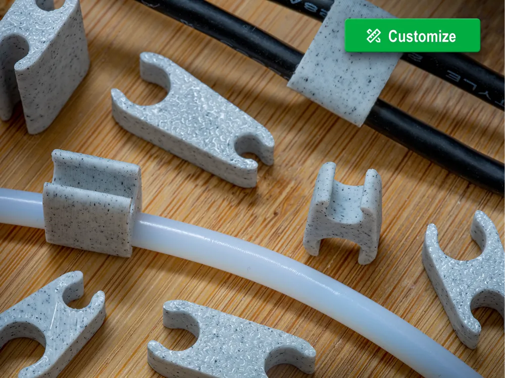 Cable Clip | Cable Management | Customizable by Matthew Ghost - MakerWorld