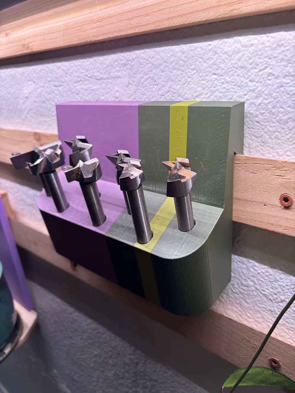 Forstner Bit French Cleat holder by Mel Sawyer - MakerWorld