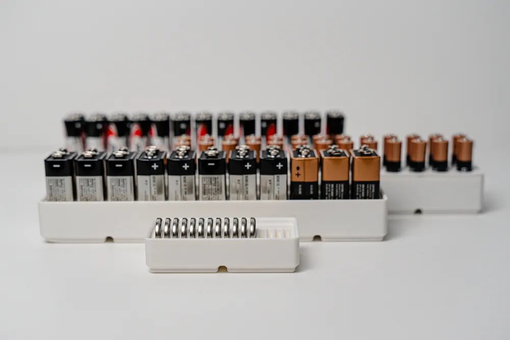 Gridfinity - Battery Holders by Sebacho9 MakerWorld: Download Free 3D ...