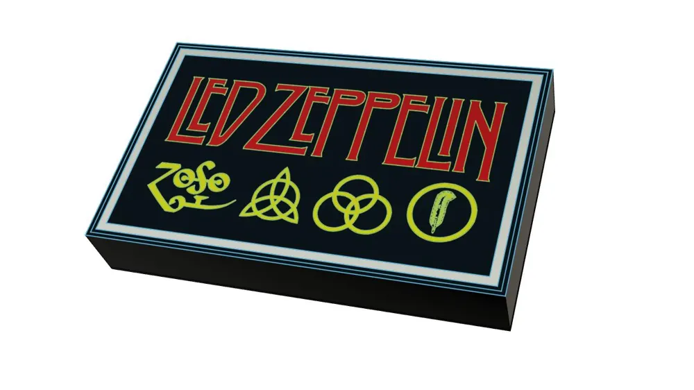 Led Zeppelin LED Light Box by Wizard7741 - MakerWorld