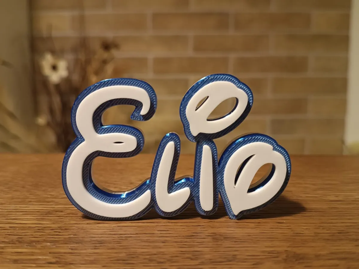 Disney Name Sign Elio Kid Room Wall Decor Tag by Fabbiotto MakerWorld ...