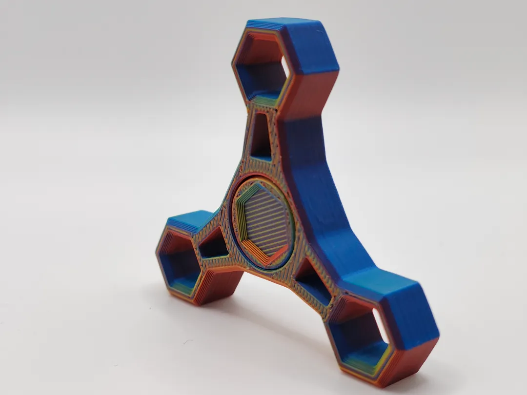 Hexagon Fidget Spinner - Free 3D Print Model - MakerWorld