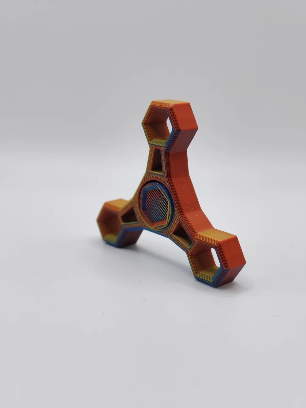 Hexagon Fidget Spinner - Free 3D Print Model - MakerWorld