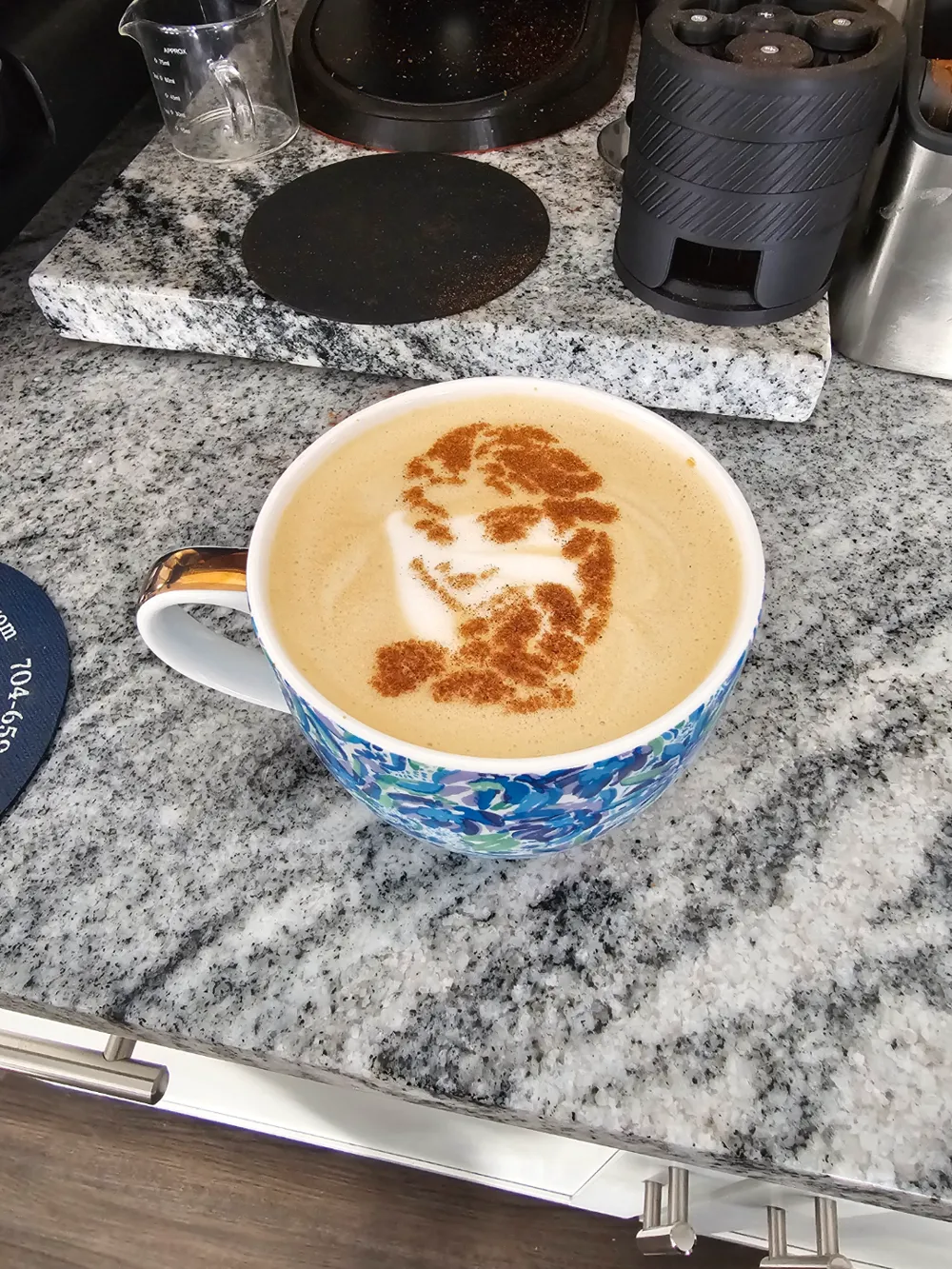Perfect Elsa Princess Latte Art Stencil by Perfect Prints - MakerWorld