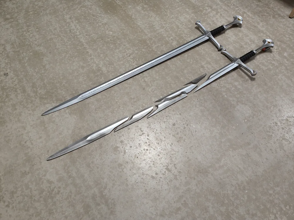 Lord of the Rings - Narsil (broken) by Dulli MakerWorld: Download Free ...