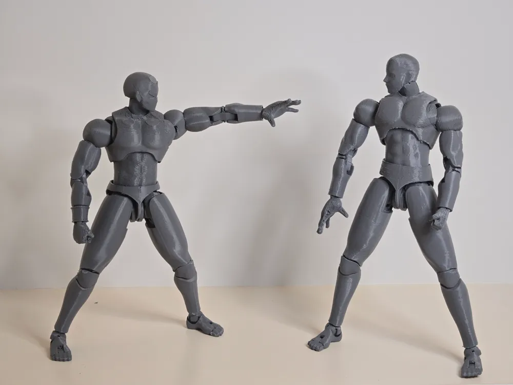 Articulated Action Figure Prototype by GREATESTMOON - MakerWorld