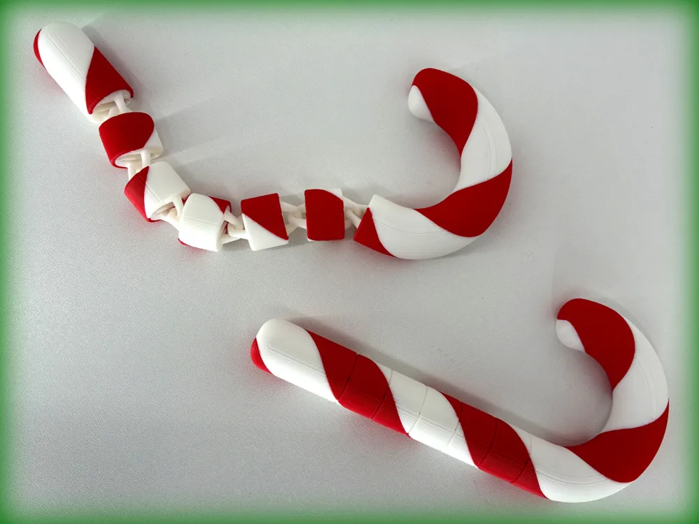 Candy cane transform to flexible. by Wojciech Kawa MakerWorld: Download ...