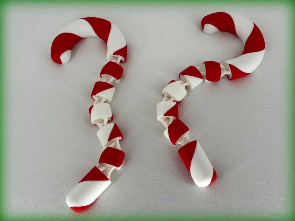 Candy cane transform to flexible. by Wojciech Kawa MakerWorld: Download ...