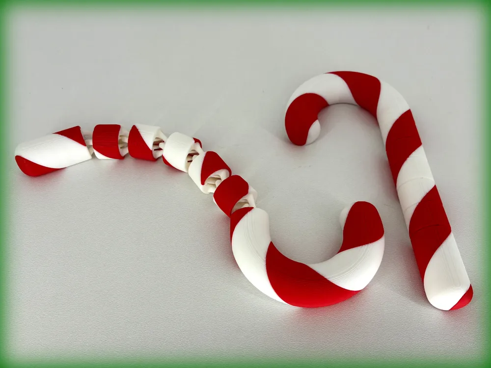 Candy cane transform to flexible. by Wojciech Kawa MakerWorld: Download ...