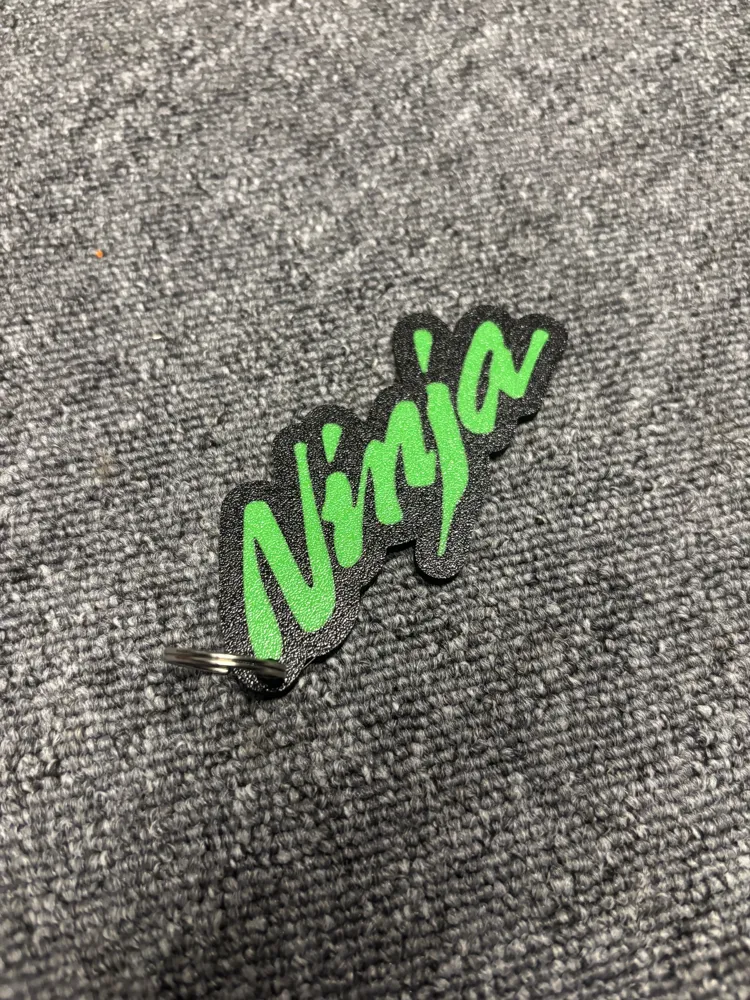 Kawasaki Ninja Keychain - Free 3D Print Model - MakerWorld