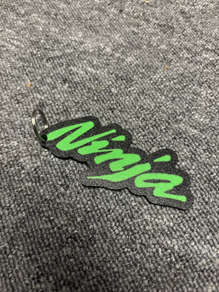 Kawasaki Ninja Keychain - Free 3D Print Model - MakerWorld