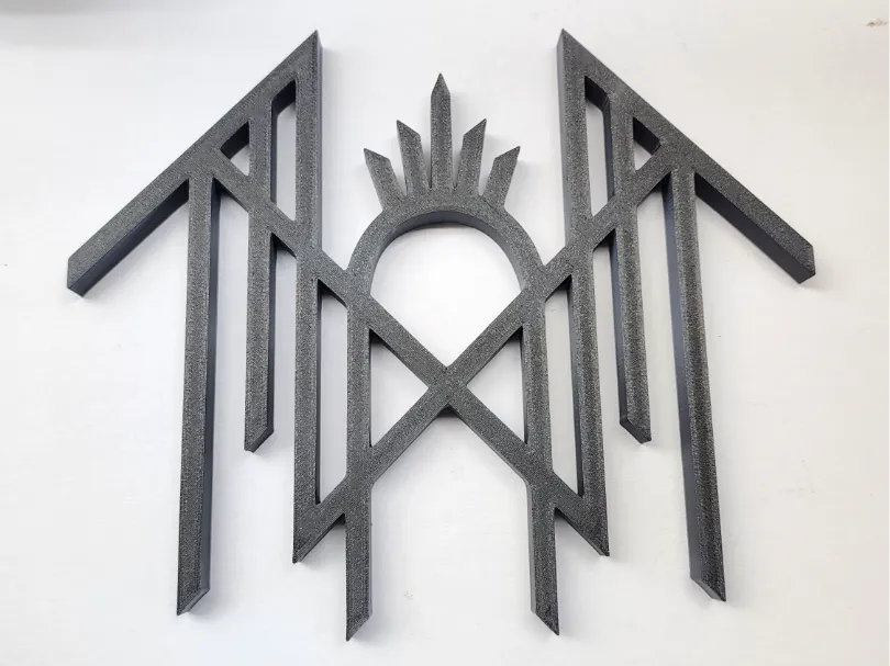 Sleep token wall art - Free 3D Print Model - MakerWorld