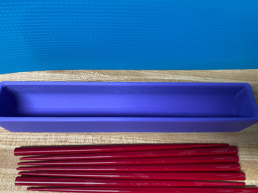 6x1x40mm Gridfinity Scoop Tray by pmorgan - MakerWorld