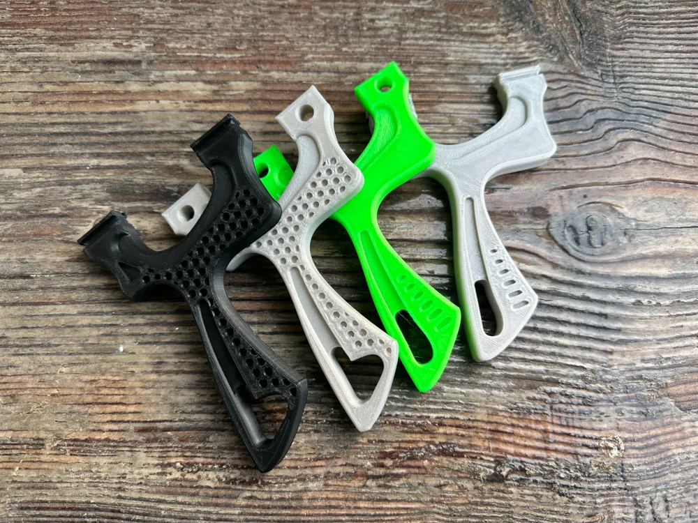 Outdoor Slingshot (4 Styles) - Free 3D Print Model - MakerWorld