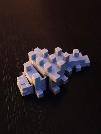 Minecraft silverfish by Dario - MakerWorld