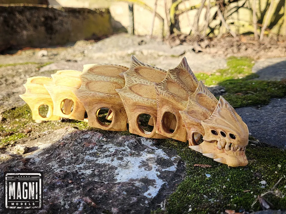 Articulated Ancient Skeleton - Subnautica by MagniModels MakerWorld ...