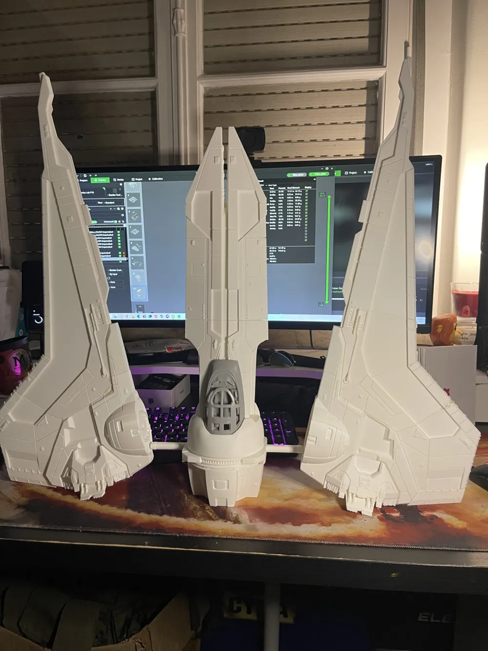 Gambody (and not only) high detailed ship profile by SDLAndrade MakerWorld: Download Free 3D Models