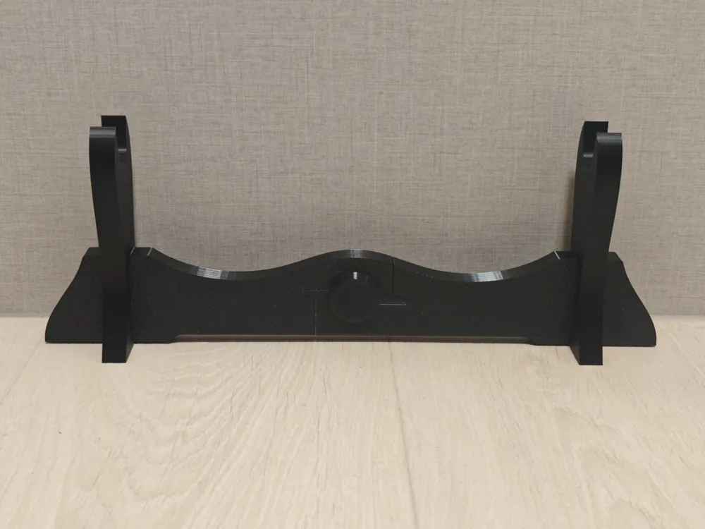 Katana stand one sword display - Free 3D Print Model - MakerWorld