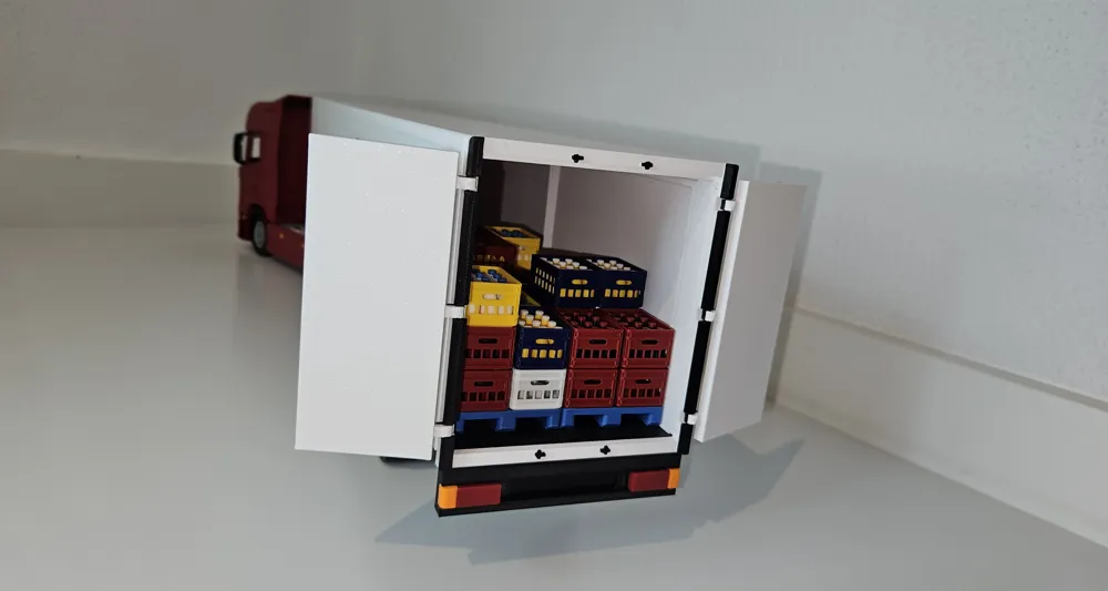 Box Trailer 1:24 Scale - Free 3D Print Model - MakerWorld