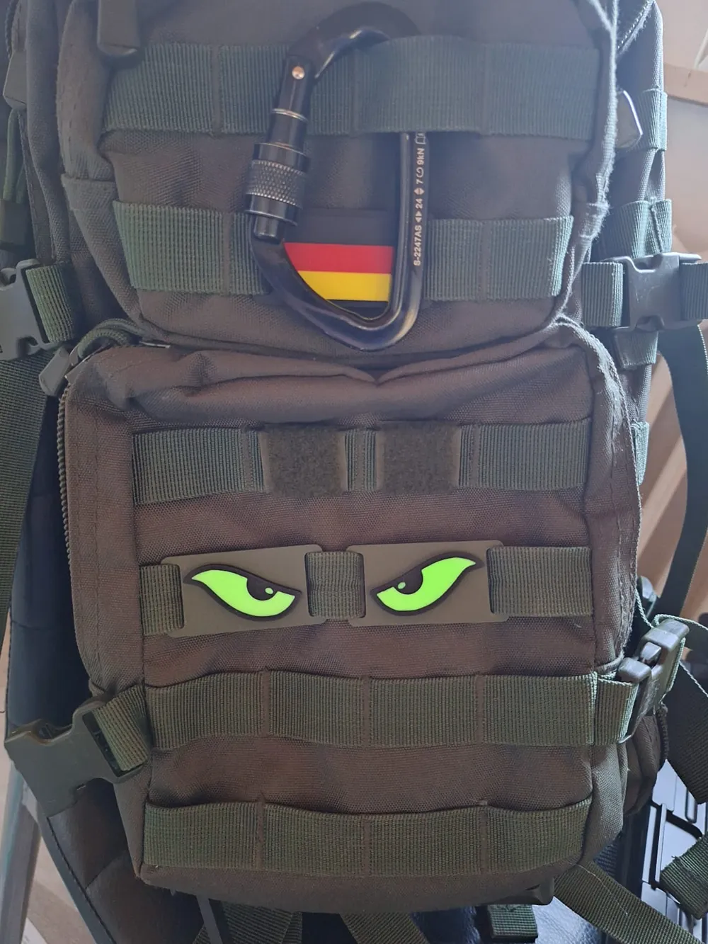 Evil Eye for MOLLE System - Free 3D Print Model - MakerWorld