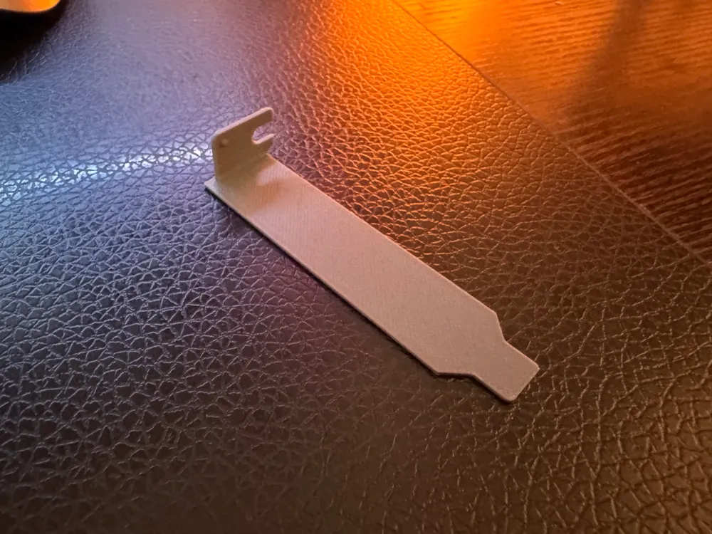 PCI-e Blank Plate Low Profile Remixed by enkiera - MakerWorld