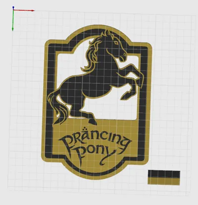 The Prancing Pony - Lord of the Rings - LOTR by Mrtk1970 - MakerWorld