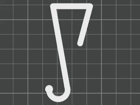 Toilet shelf hook - Free 3D Print Model - MakerWorld