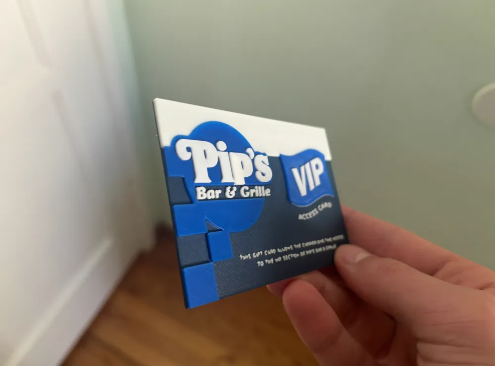 "Pip's" VIP Access Card from Severance by Solly MakerWorld: Download ...