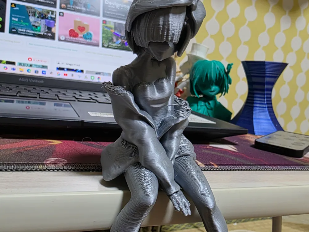 Rem Sitting by Rinto MakerWorld: Download Free 3D Models