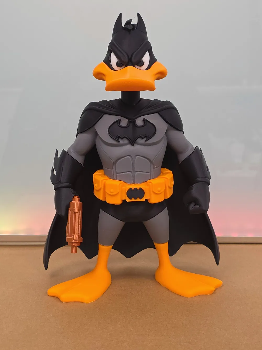 Daffy Duck Batman DC Version / NO AMS - Free 3D Print Model - MakerWorld