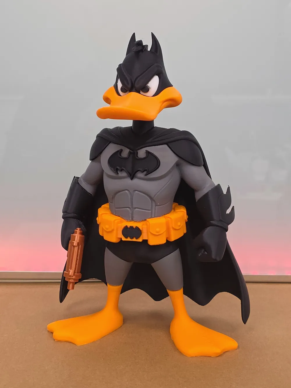 Daffy Duck Batman DC Version / NO AMS - Free 3D Print Model - MakerWorld