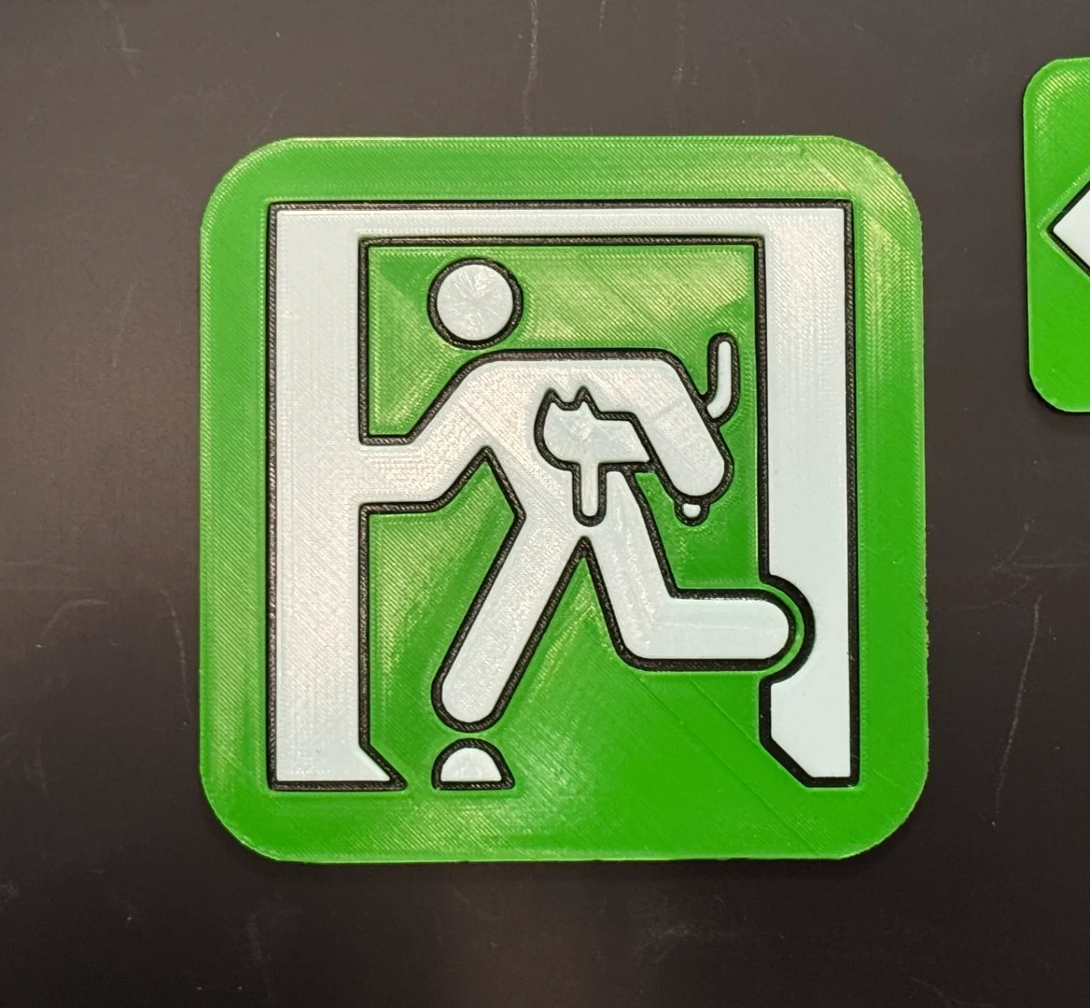 Emergency Exit - Cat Edition by MaoKing - MakerWorld