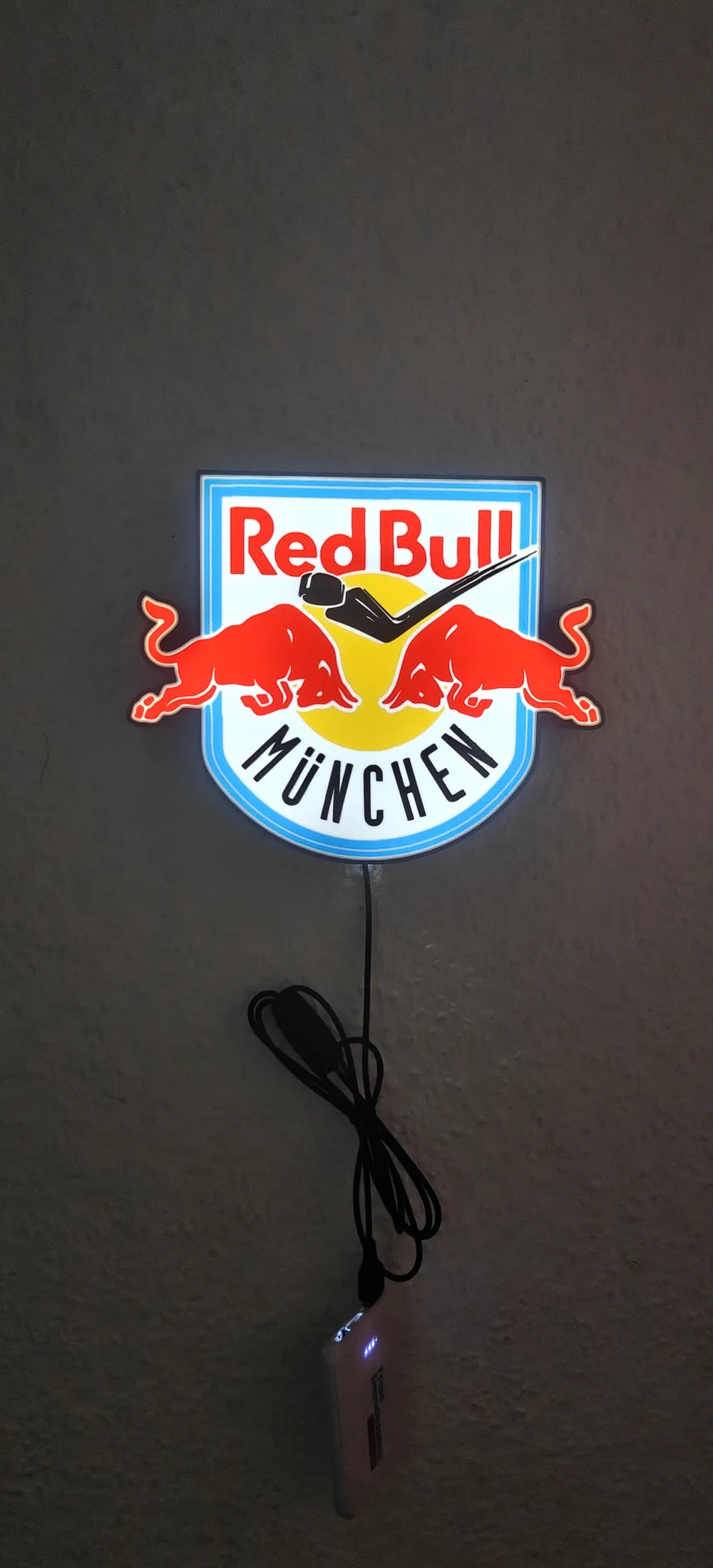 EHC Red Bull München Light box - Free 3D Print Model - MakerWorld