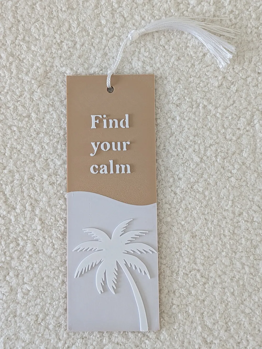 Calm Palm Tree Bookmark Set (EN/DE) by lov3d MakerWorld: Download Free ...