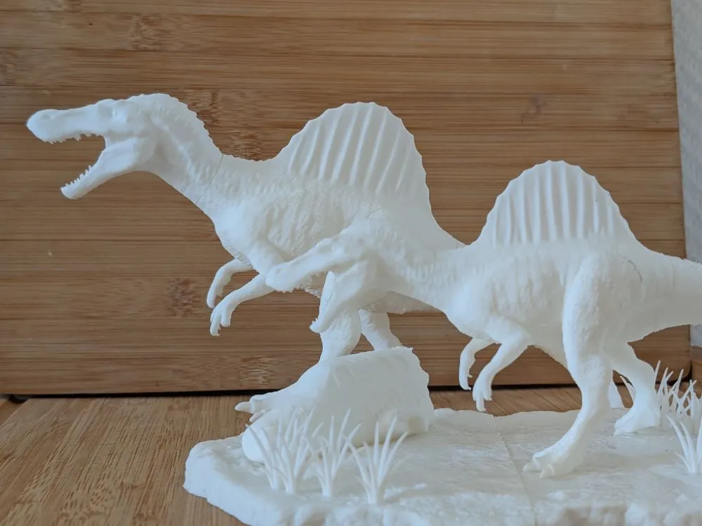 Detailed Spinosaurus Diorama – Jurassic Park III by TobiDeve MakerWorld ...