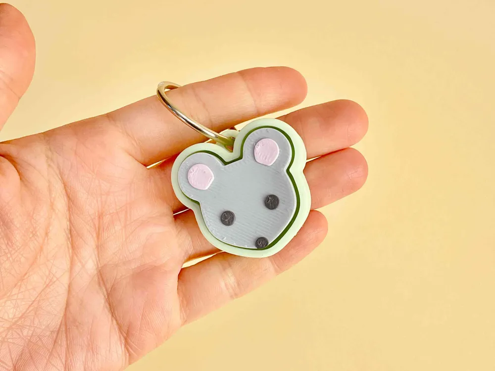 Mouse — Fidget Clicker Keychain by mariesbutton - MakerWorld