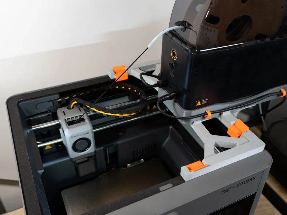 AMS HT / Polydryer / any Drybox Top Mount for P2S by Henryk MakerWorld ...