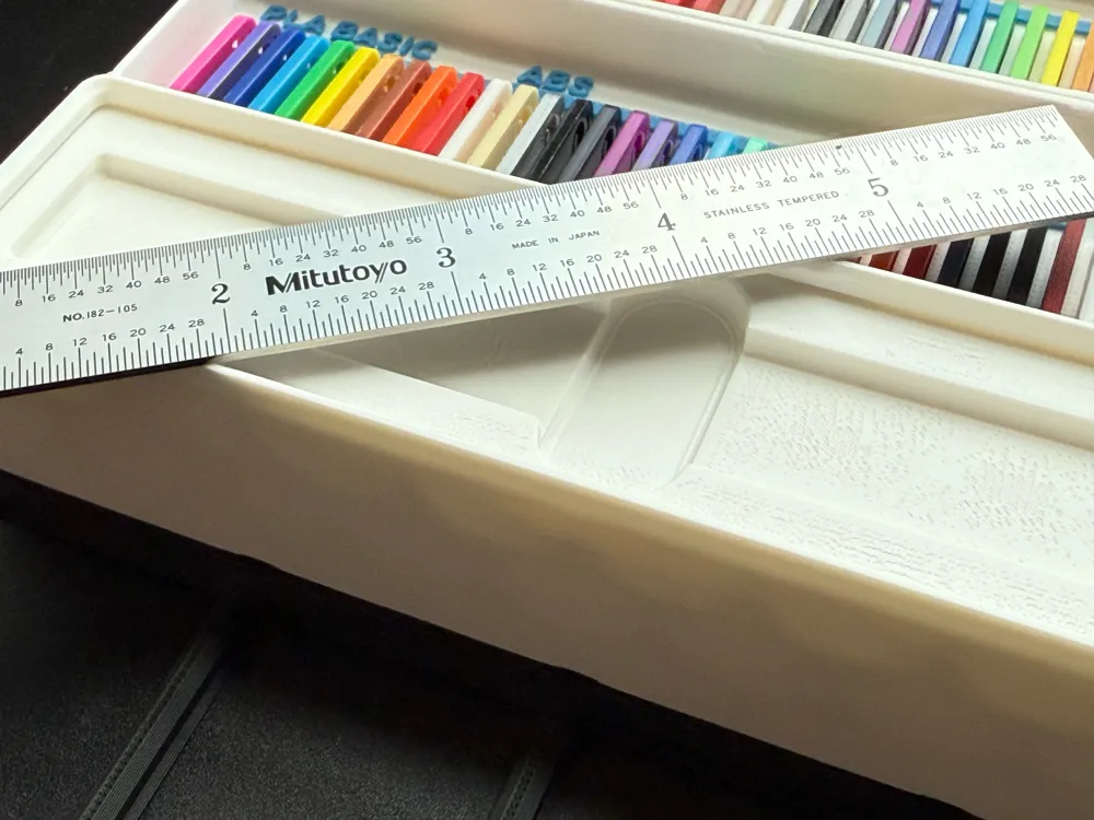 Mitutoyo 6" Gridfinity Ruler Container by Joshua MakerWorld: Download ...