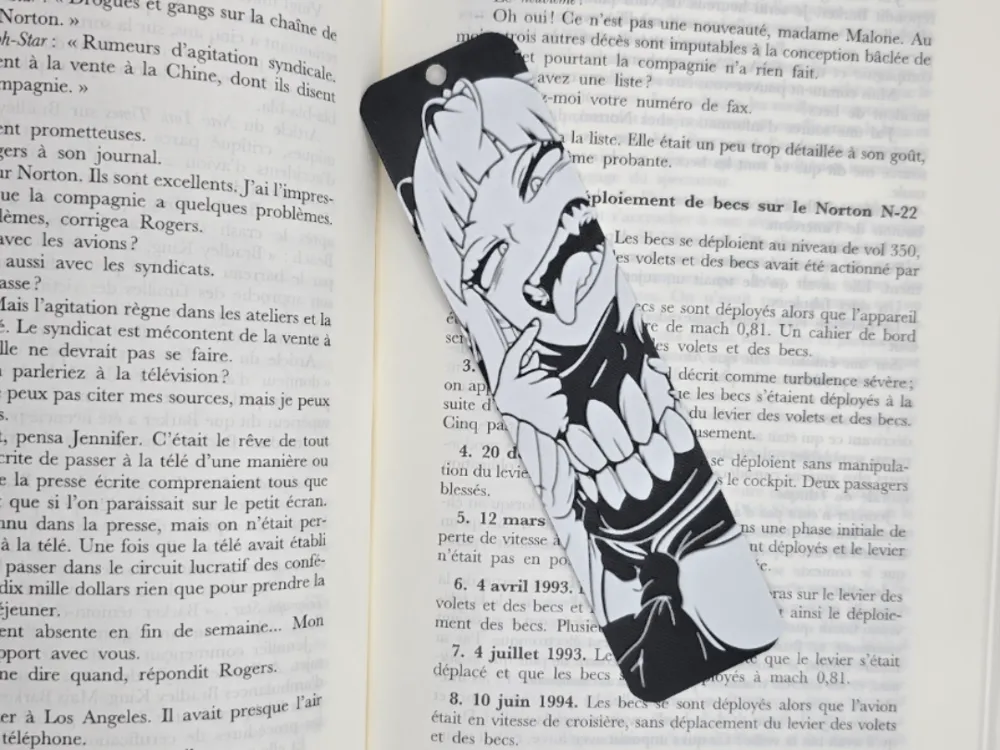 Bookmark Himiko Toga by Kactus Fpv MakerWorld: Download Free 3D Models