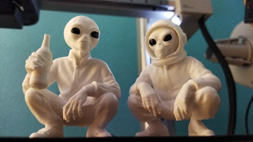 Slavic Astro Alien Squatting & Tripping by MiguelJasus MakerWorld: Download Free 3D Models