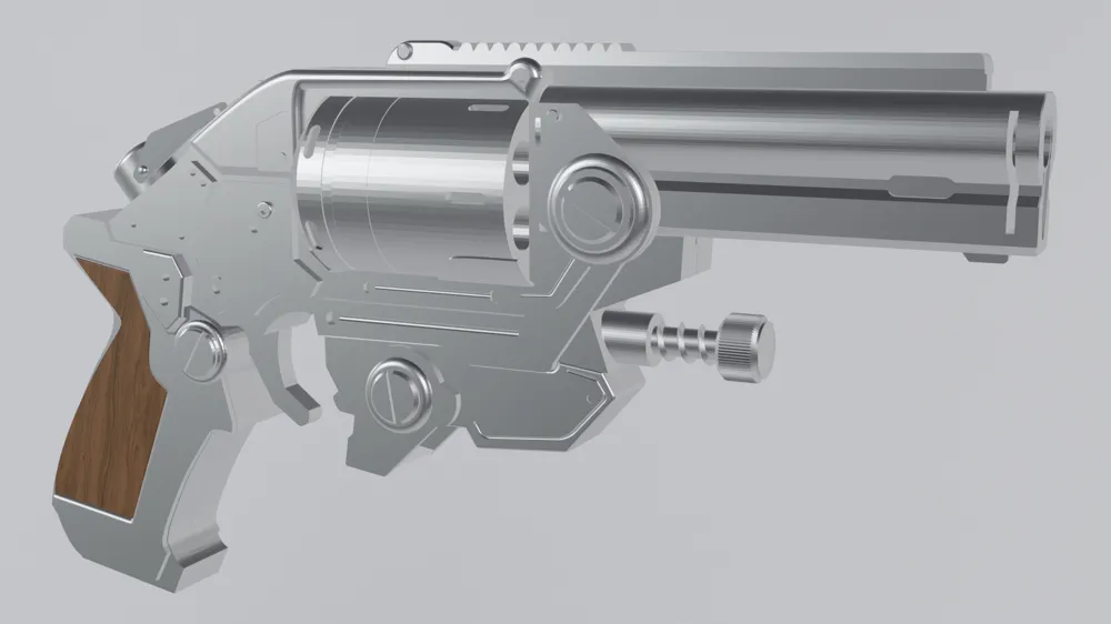 Gears of War Boltok pistol by Darth Tader - MakerWorld