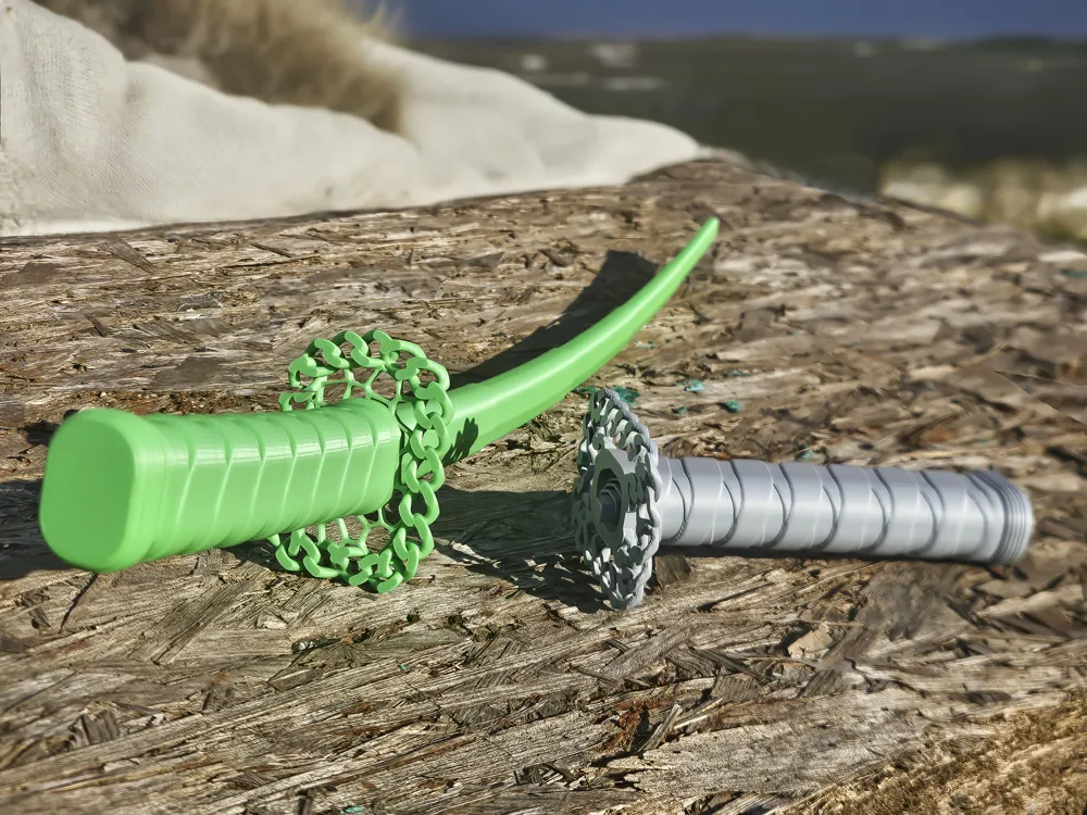 Long Phantom Chain Katana (Print in Place) by Mr_Andre MakerWorld ...